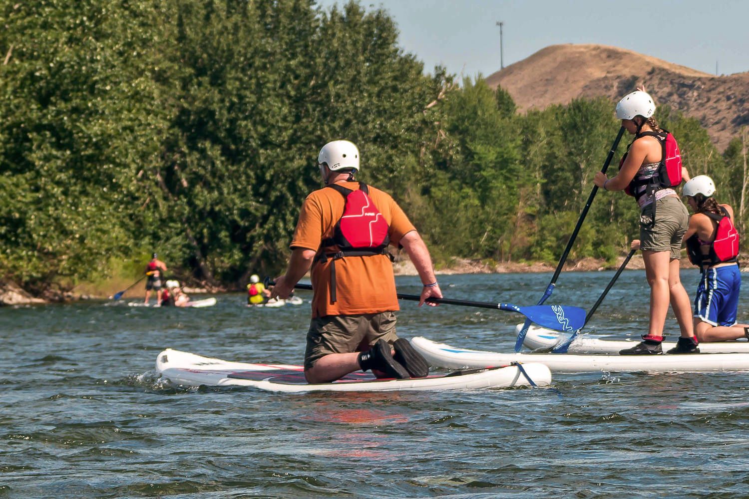 Leavenworth SUP trips on the Wenatchee River | Wildwater River Guides