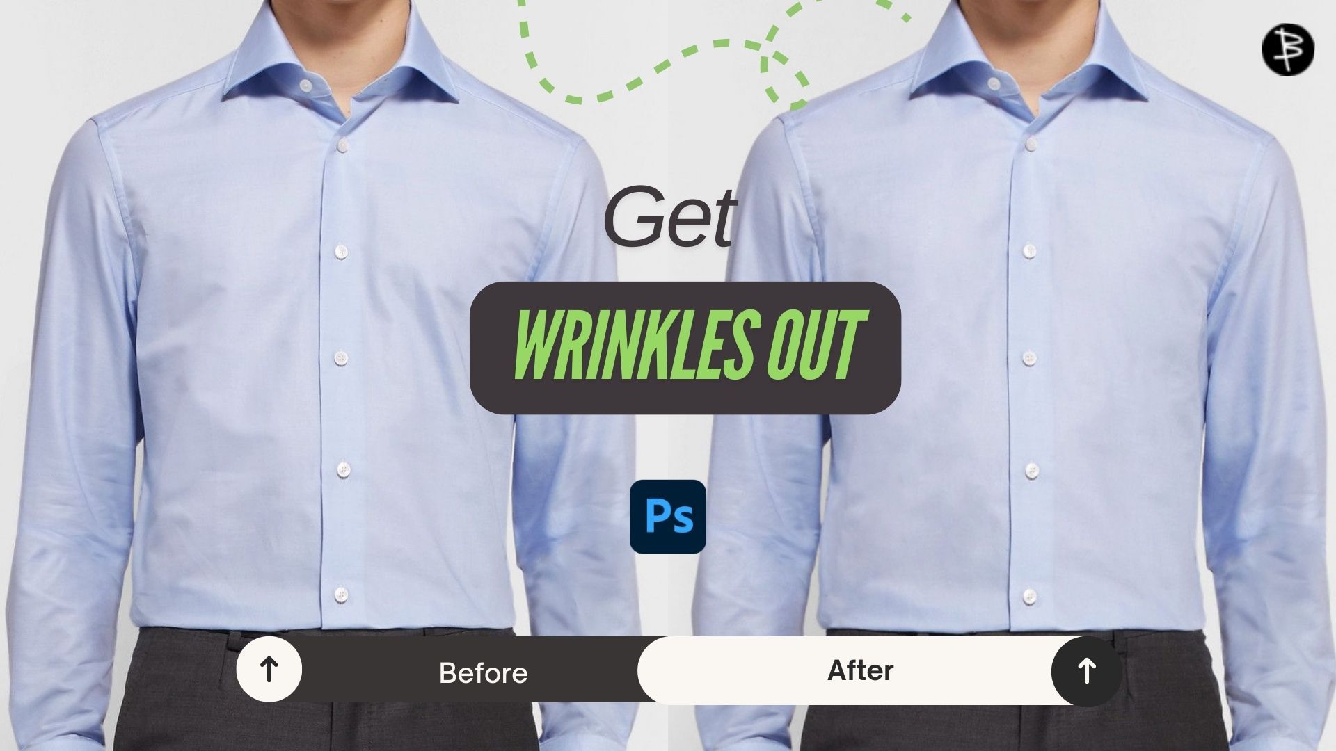 How to Remove Wrinkles from Clothes in Photoshop Quickly | Step-by-Step ...