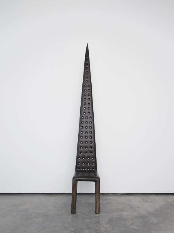 Greasy Hole Pulpit Chair 2 by Thomas Barger