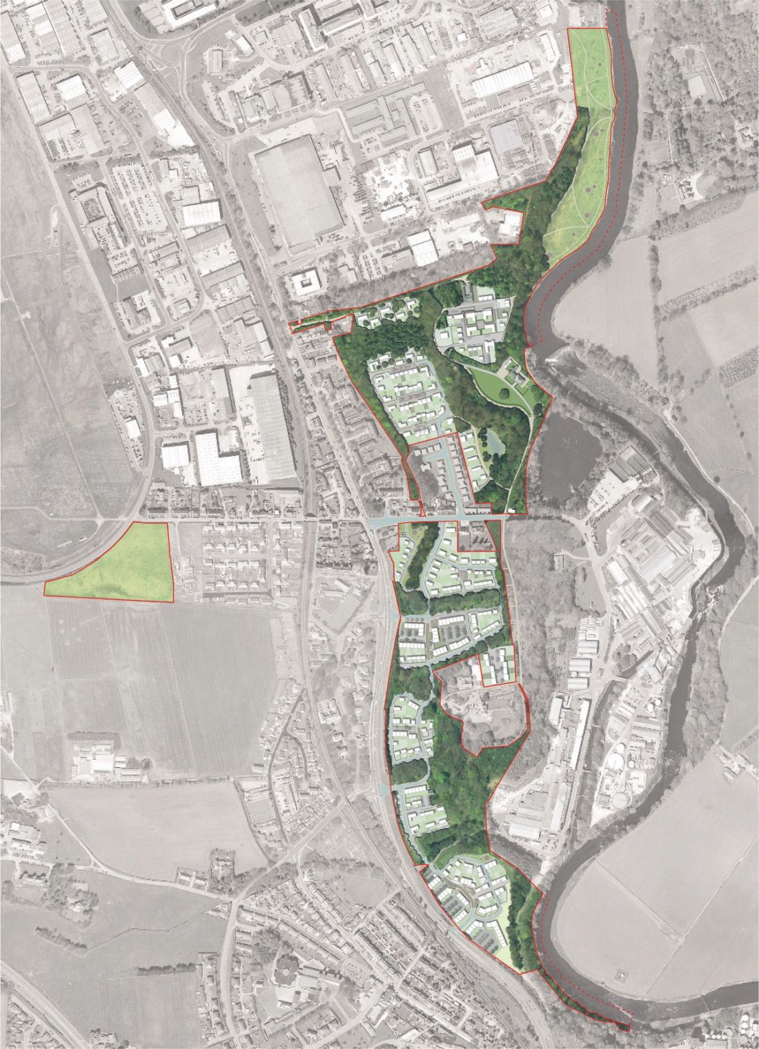 Development framework and masterplan for Stoneywood Estate