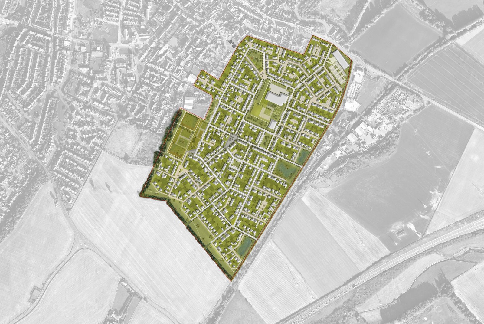 Masterplan proposals for South Gilmerton