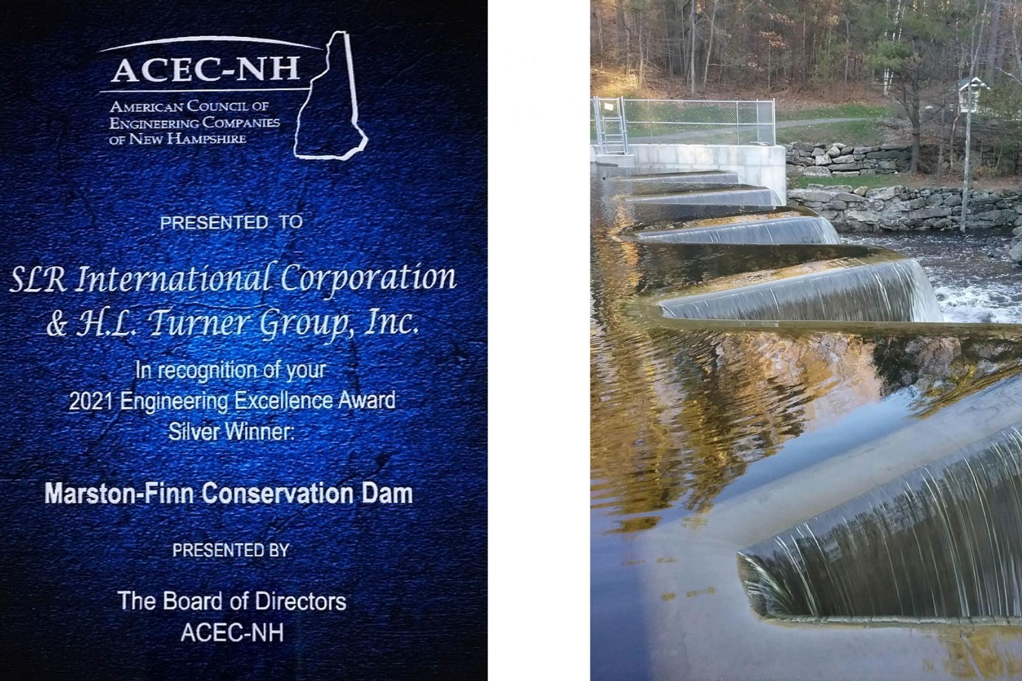 SLR wins engineering award for dam project | SLR Consulting