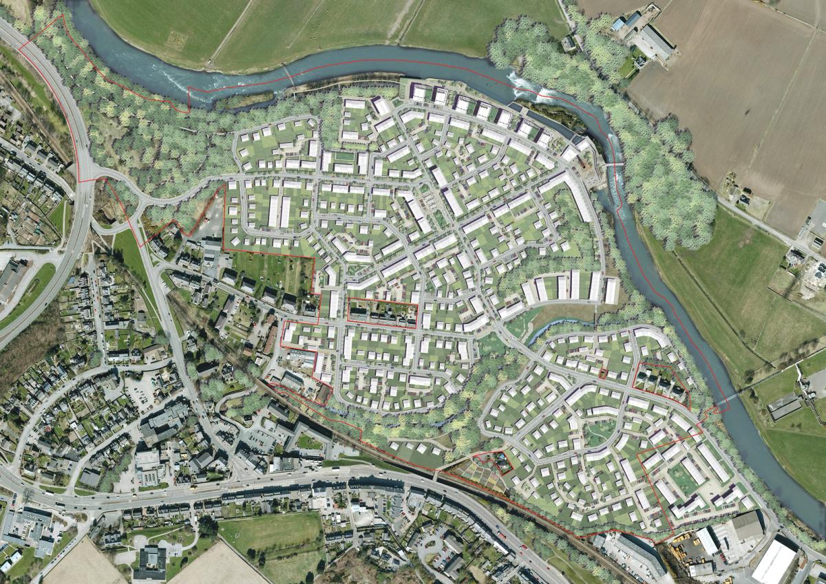 The Former Davidson’s Mill masterplan