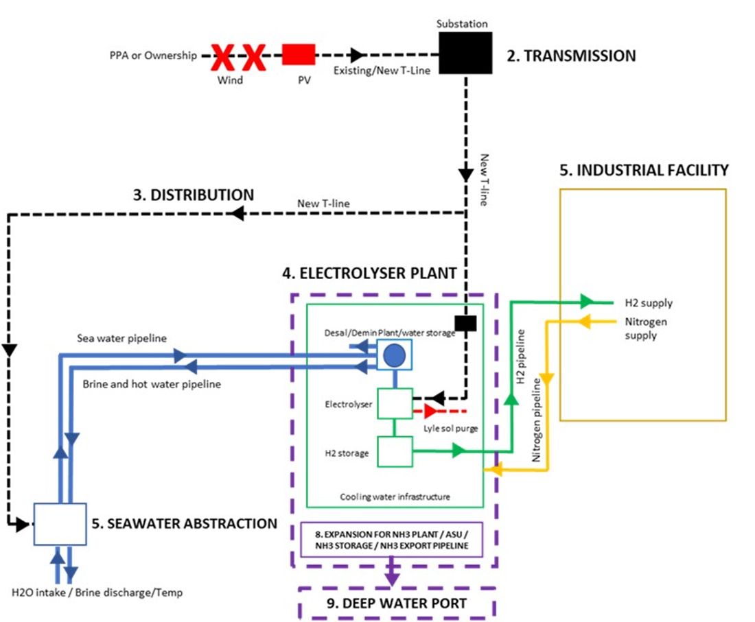 Managing environmental and social risks of green hydrogen / ammonia ...