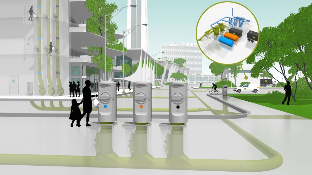 Automated waste collection scheme - feasibility of retrofit within ...