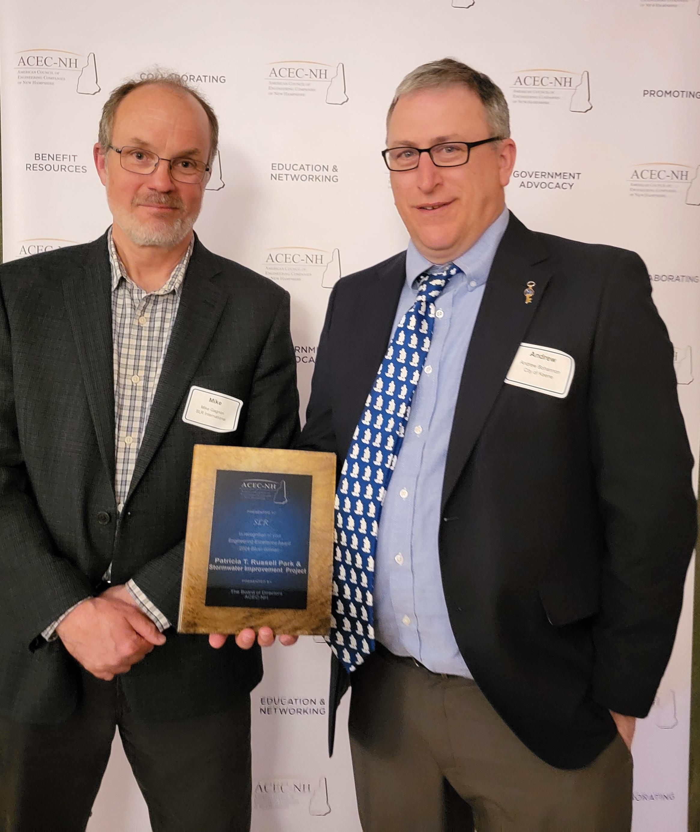 SLR wins ACEC-NH Silver Engineering Excellence Award for development of ...