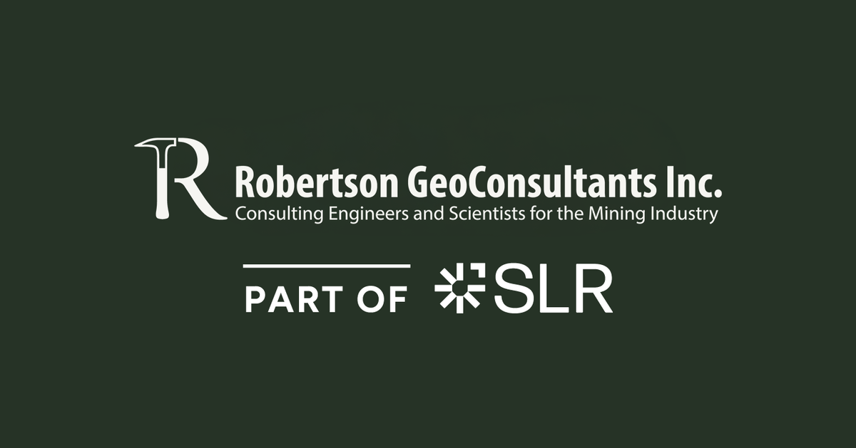 SLR Acquires Mining Consultancy, Robertson GeoConsultants
