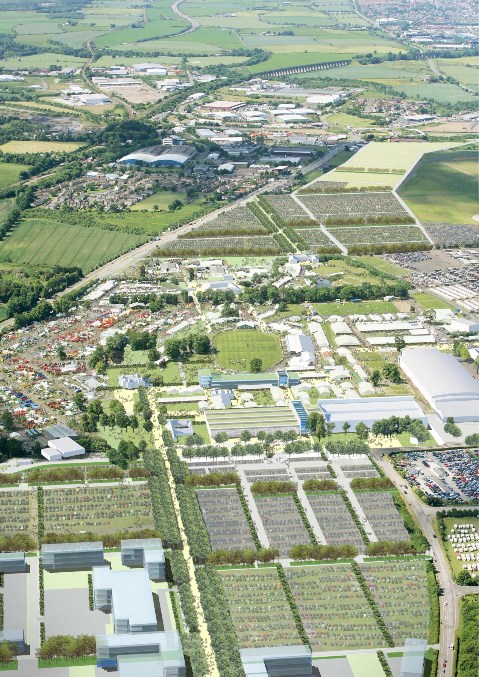 Masterplan design for Royal Highland and Agricultural Society of ...