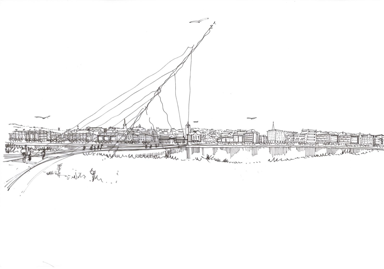 River Foyle strategy & urban plan