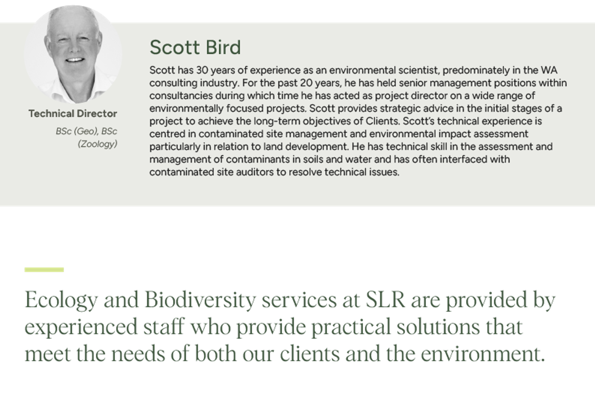 SLR at Goldfields Environmental Management Group (GEMG) Conference 2023