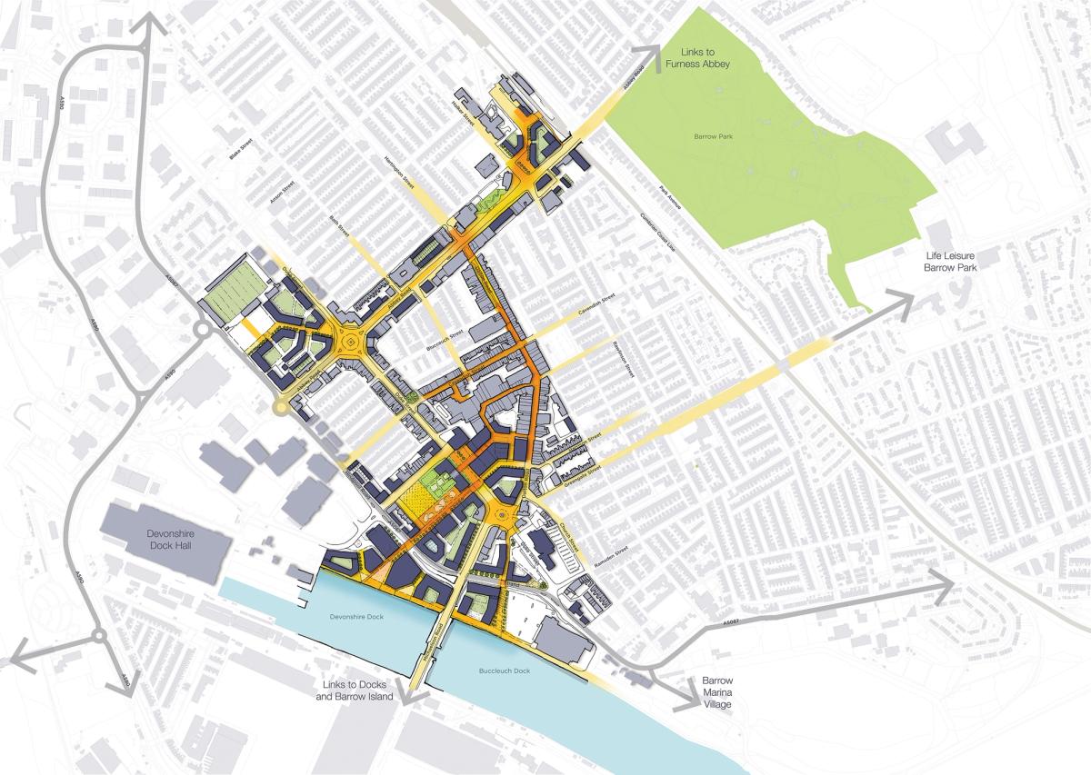 Masterplan for Barrow Town Centre