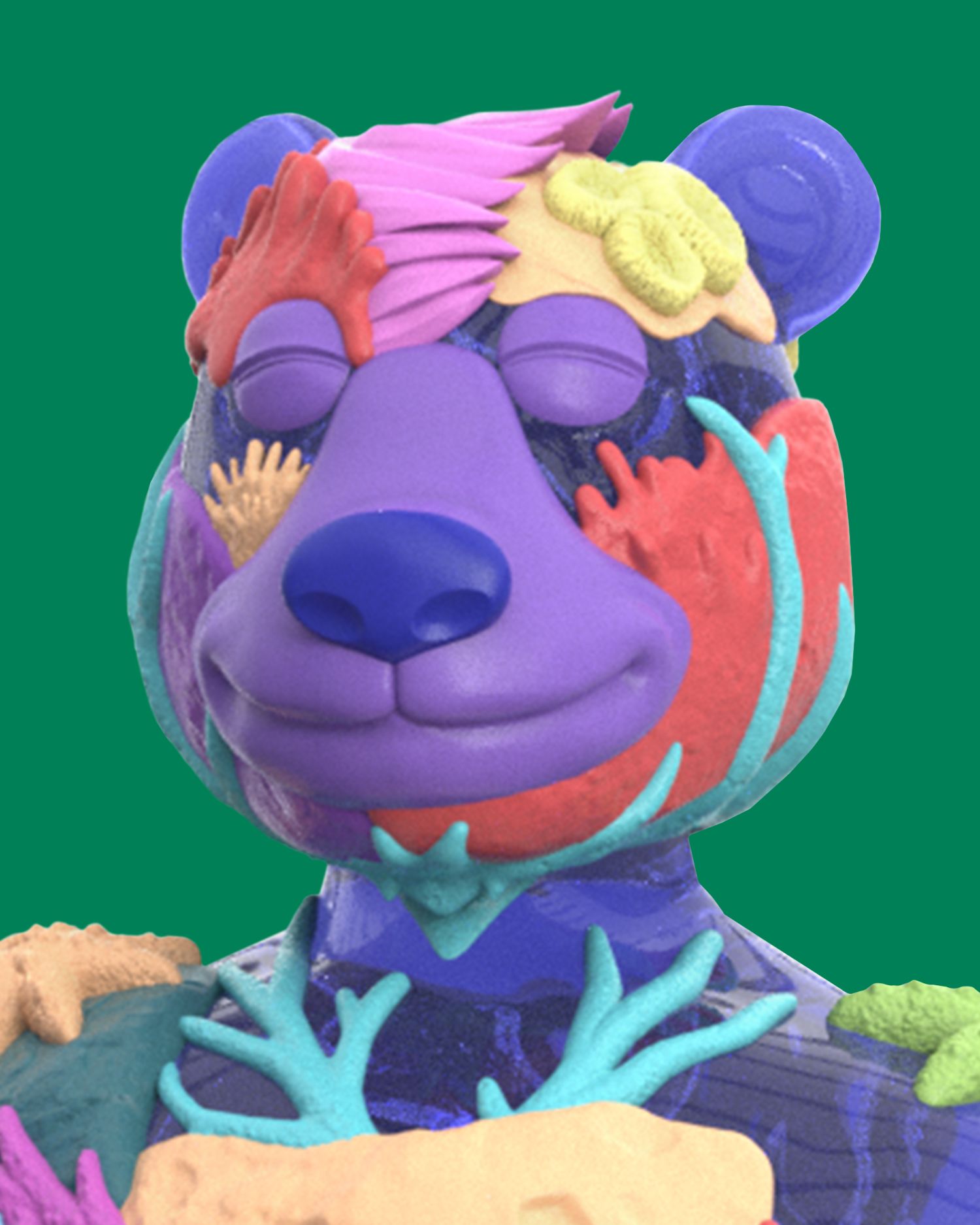 Okay Bears - Coral Edition | Mighty Jaxx