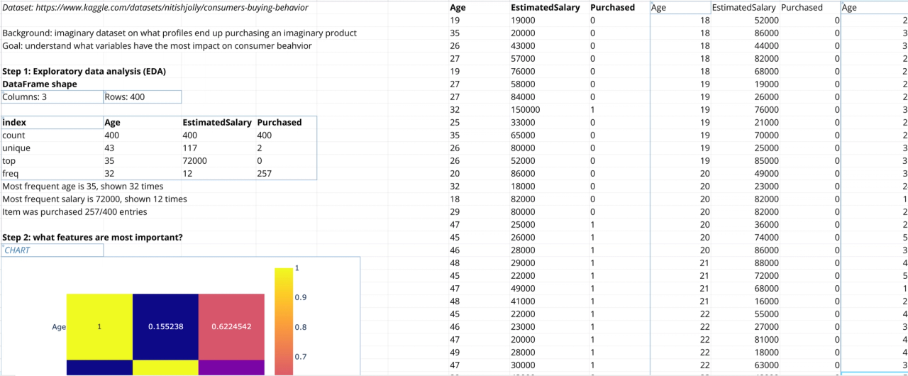 Consumer Behavior Analysis Template | Quadratic