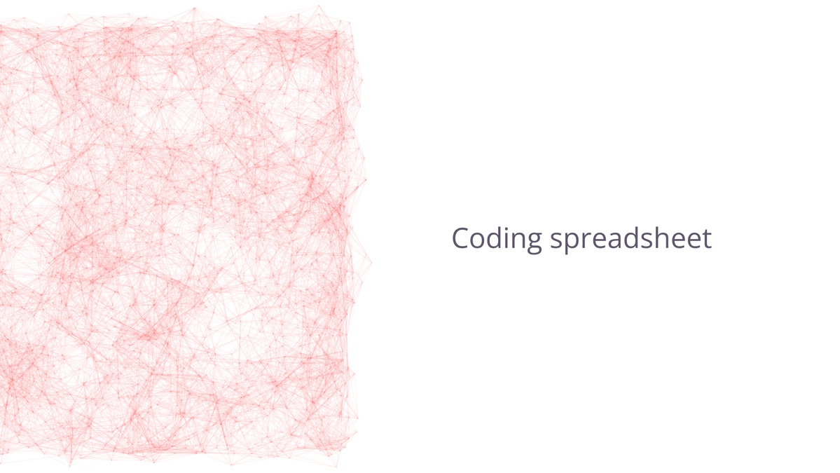 The Best Coding Spreadsheets for Faster, Better Analysis