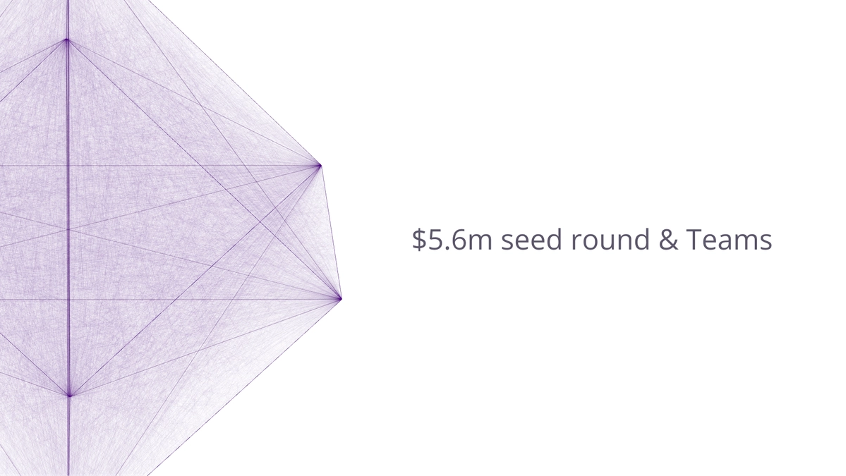 Announcing our $5.6m Seed Round and Quadratic Teams