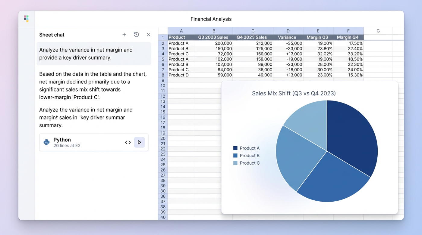 Gross Margin vs Net Margin: Calculate & Explain Variances