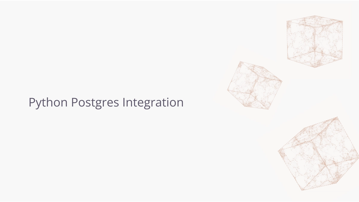 Python PostgreSQL Integration: Query and Analyze Data Easily