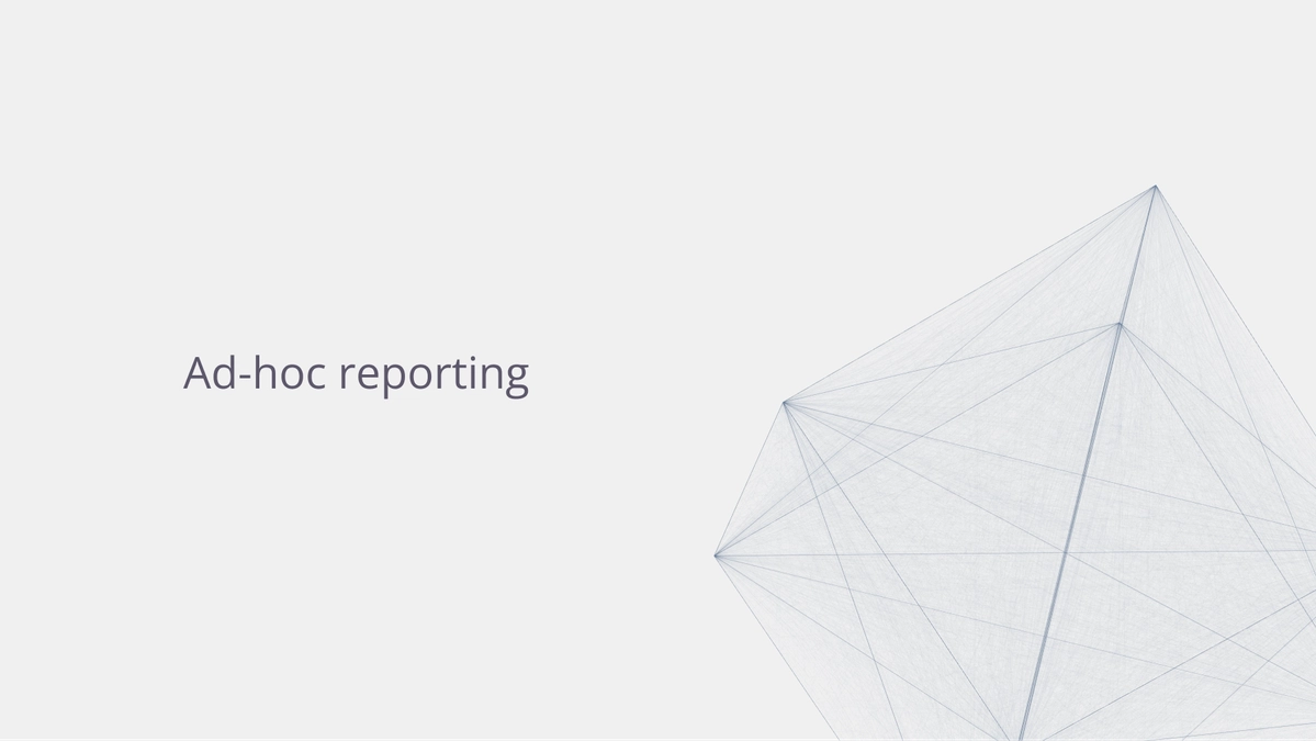 Simplifying Ad Hoc Reporting Tools with a Spreadsheet