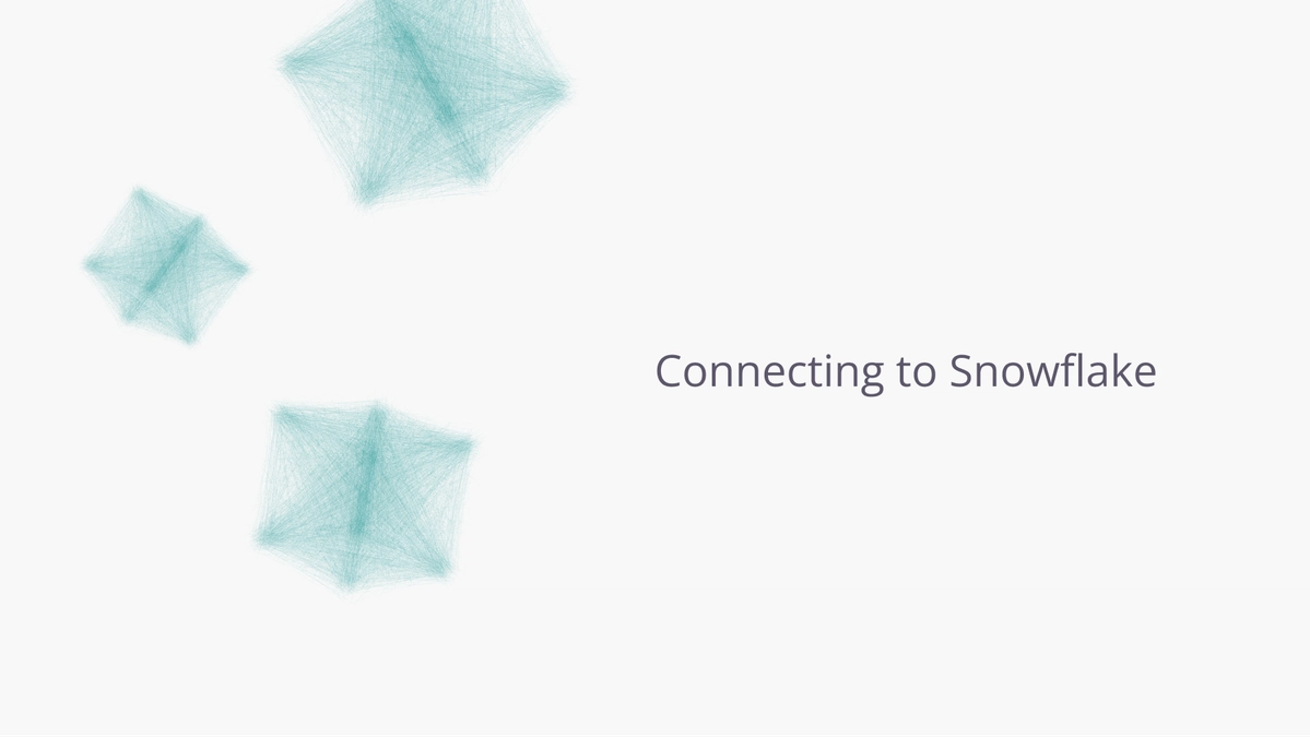 Connecting Quadratic Spreadsheets to Snowflake