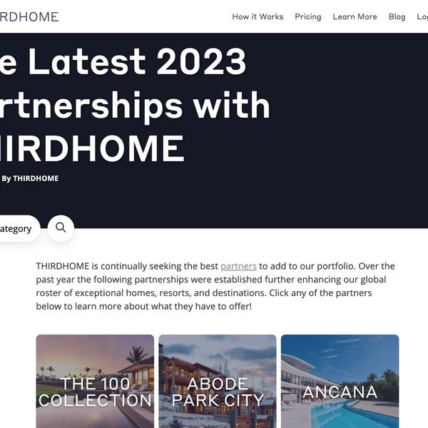 ThirdHome Now Featuring Our Collections