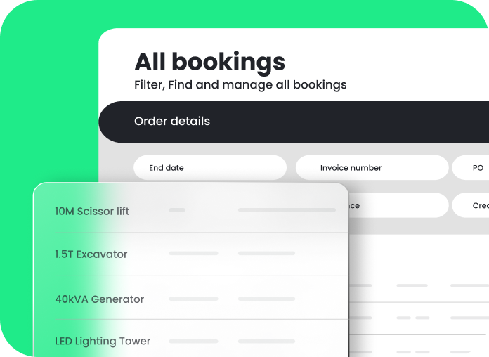 Booking management | Features | HSS ProService Marketplace | Tool ...