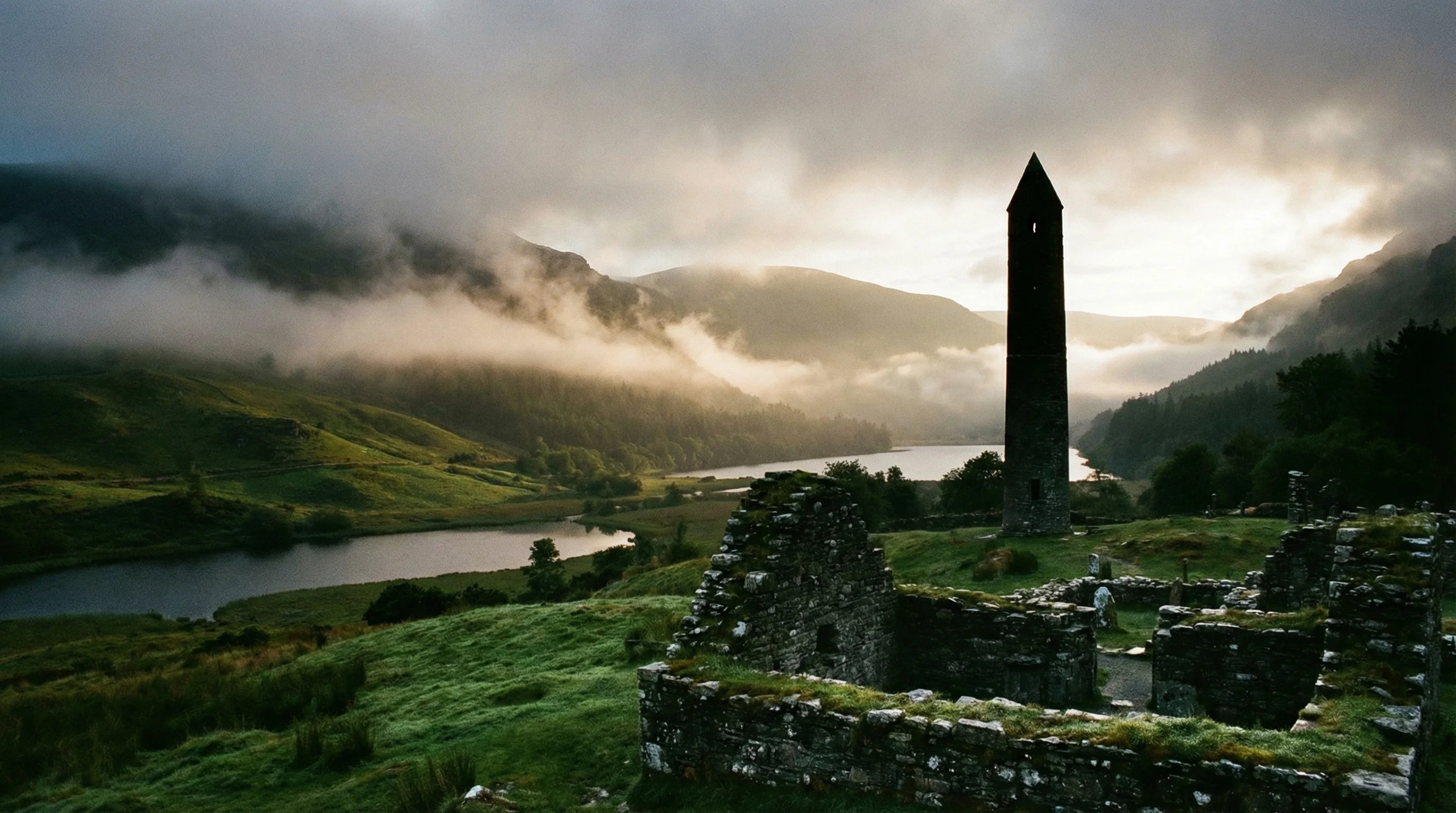 Glendalough Visitor Guide: St. Kevin's Monastic City & The Two Lakes ...