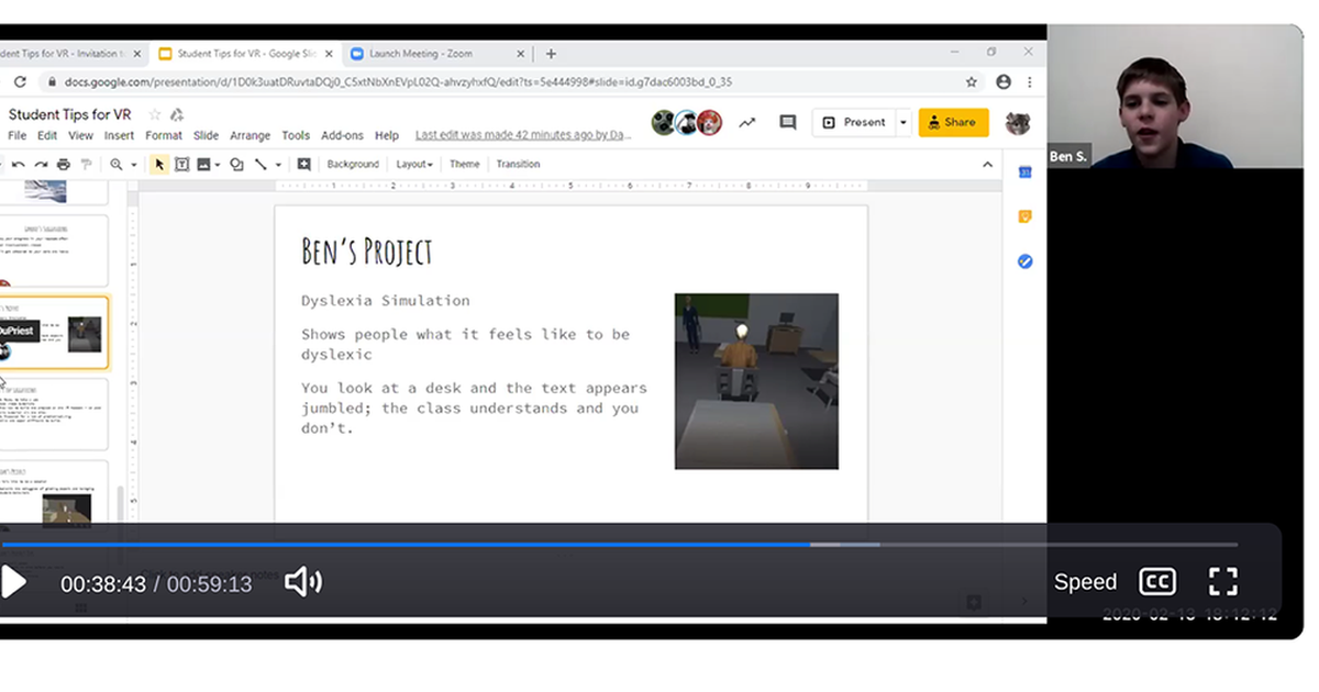 Virtual Reality. Virtual Feelings. Venture Shares Learning Around the World