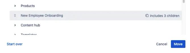 How to move and copy Confluence pages | Learn the basics