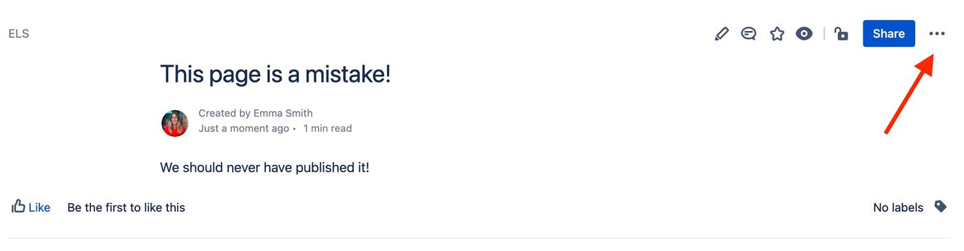 How to delete a Confluence page in 2 easy steps