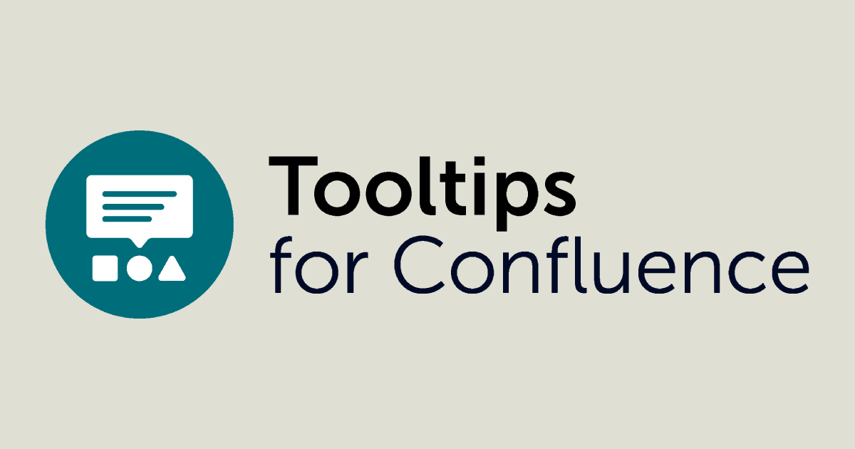 Tooltips for Confluence