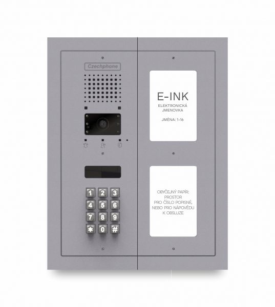 S elektronickým papírem (E-INK) FlatLine: SVĚTLE ŠEDÁ - MELODY ...