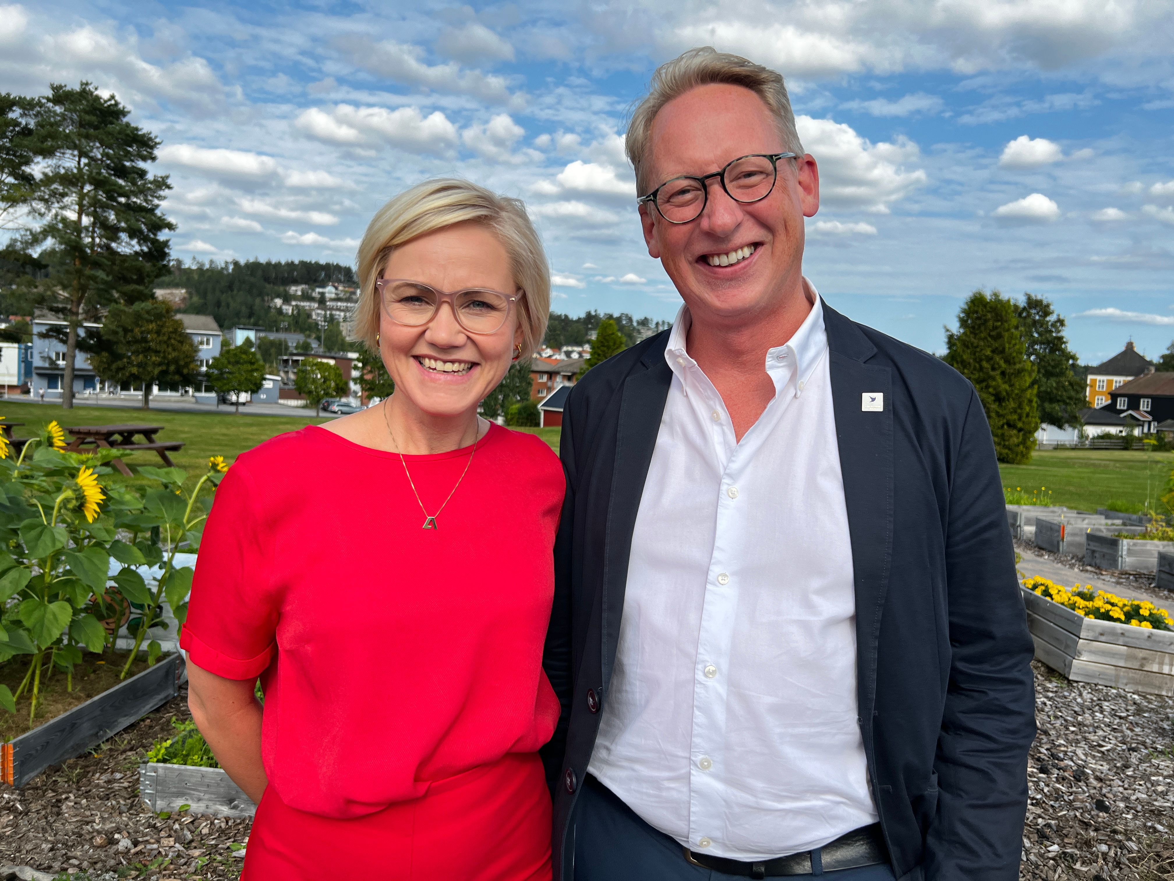 Helseministeren besøkte Dam-prosjekt