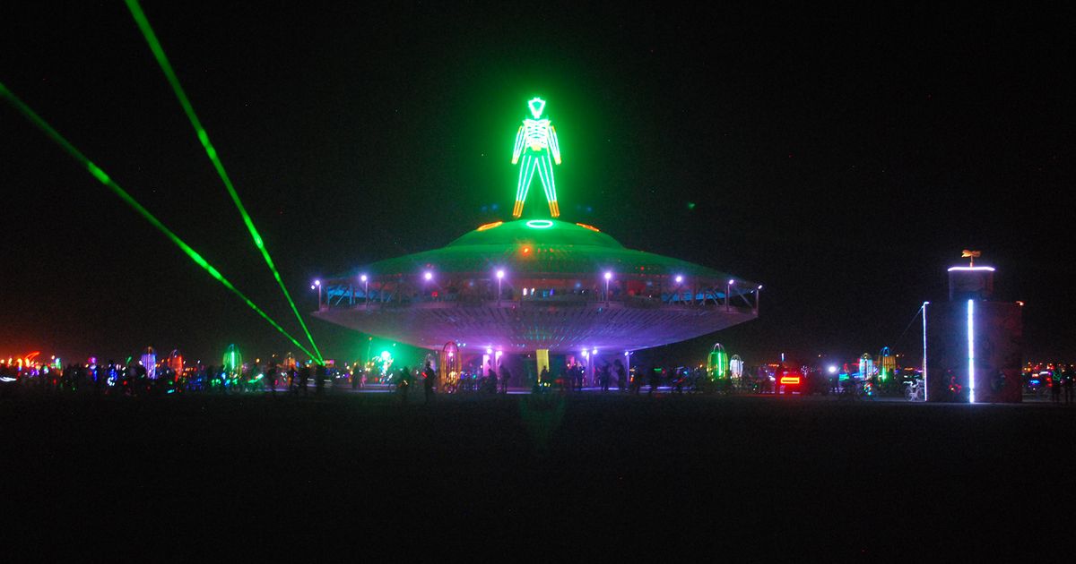 burning man nightlife