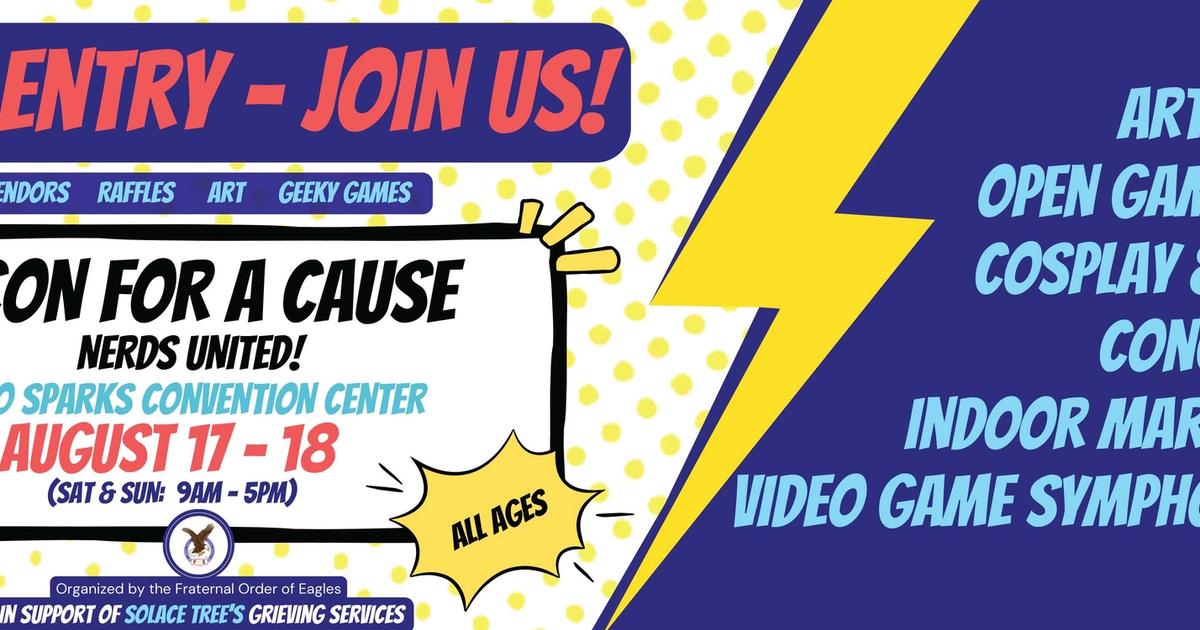 Con For A Cause: Nerds United | Aug 17-18 | Reno-Sparks Convention Center