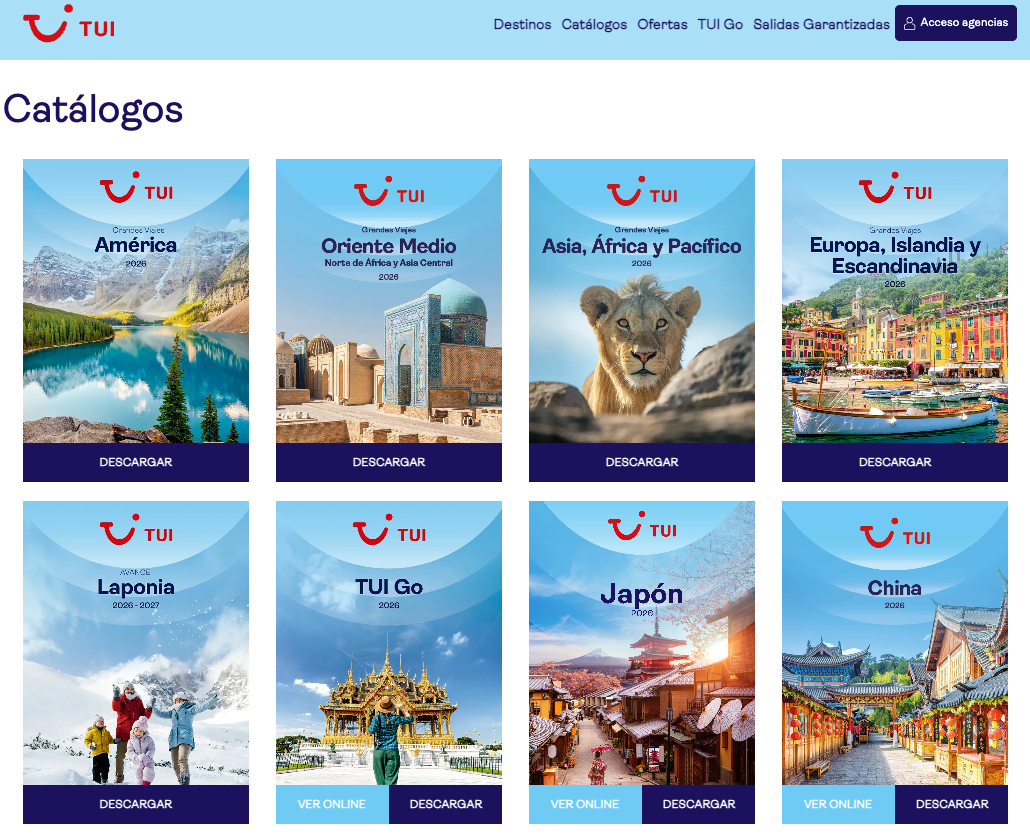 TUI Spain presenta en FITUR su oferta de Grandes Viajes 2026 con más de ...