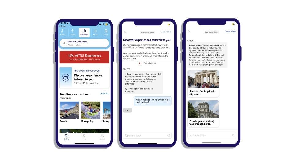 TUI brings ChatGPT to its mobile app in UK | TUI Group - One of the ...