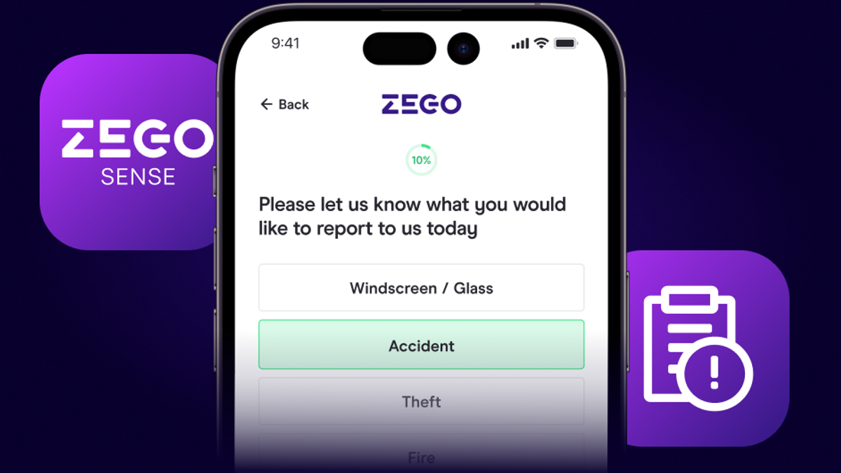 Make a Zego Insurance Claim - Report An Accident Quickly & Easily