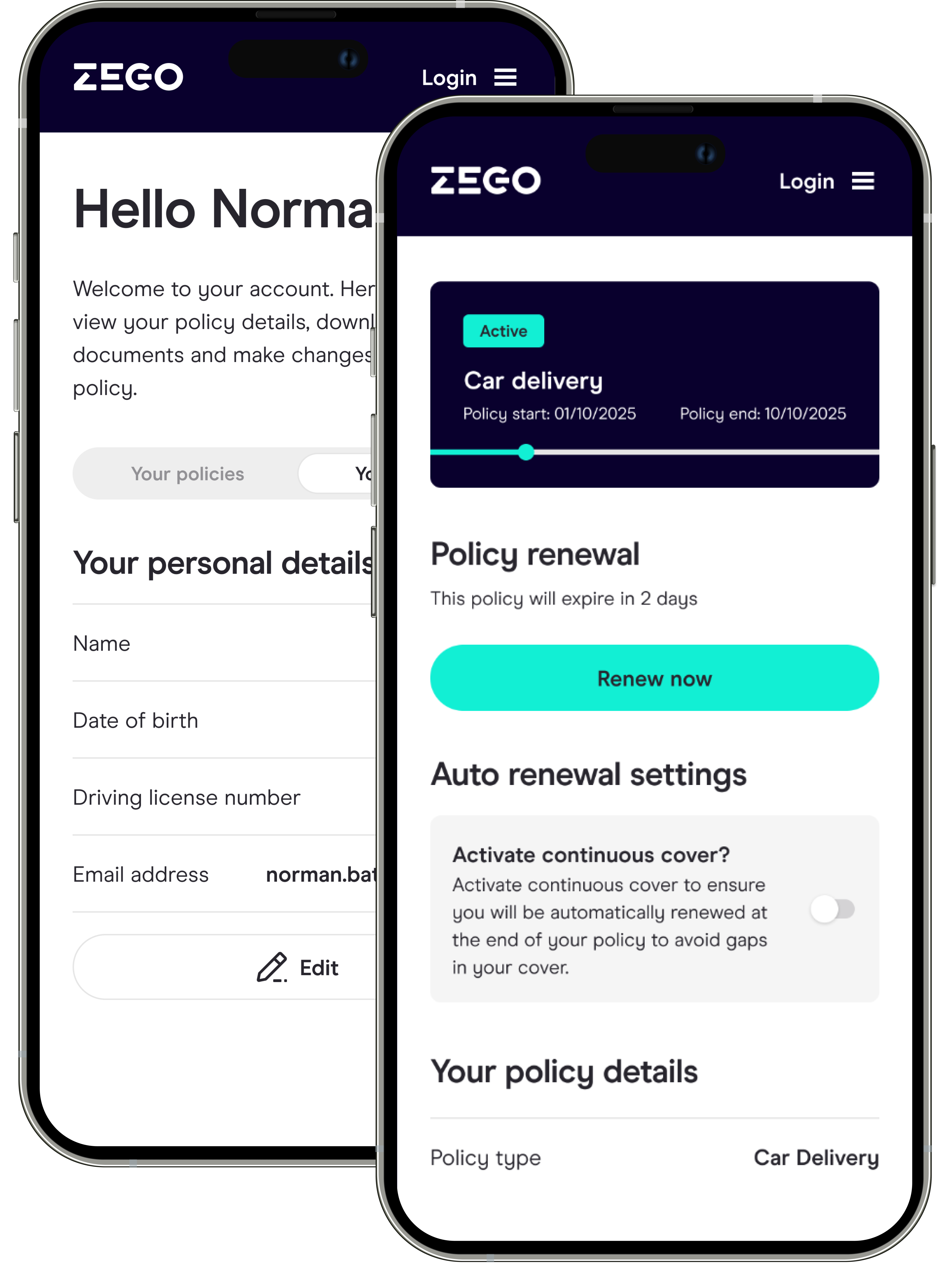 Zego Help and Support