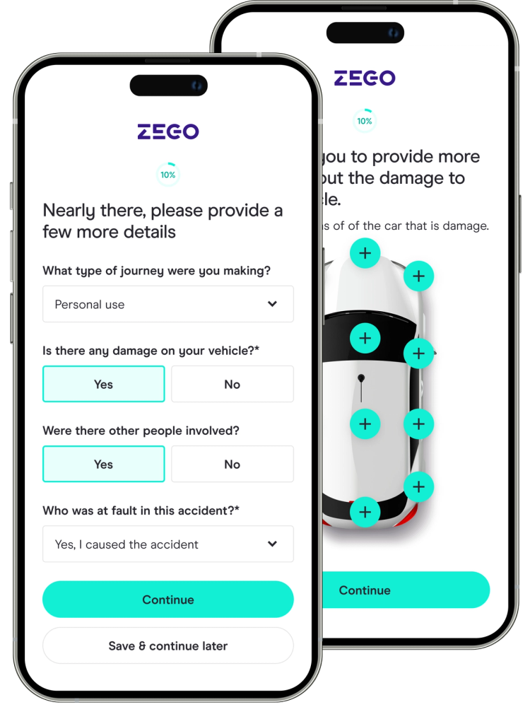 Make a Zego Insurance Claim - Report An Accident Quickly & Easily