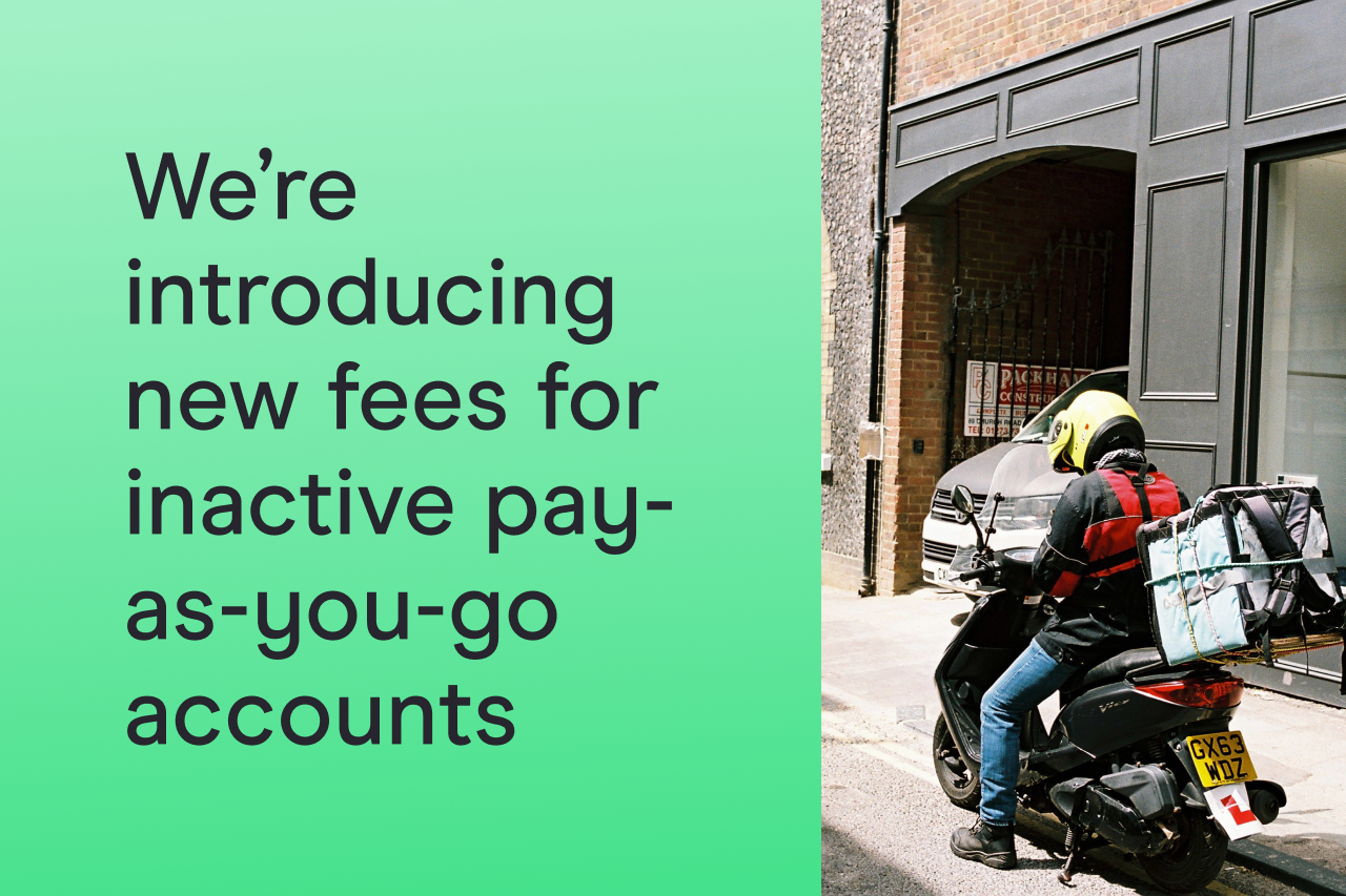 We’re introducing new fees for inactive pay-as-you-go accounts