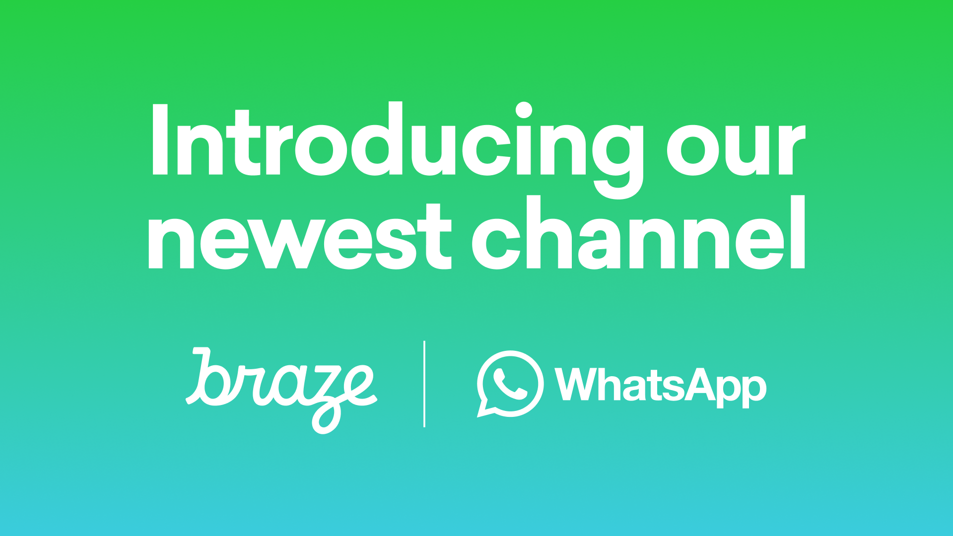 Introducing Native Braze Support for WhatsApp