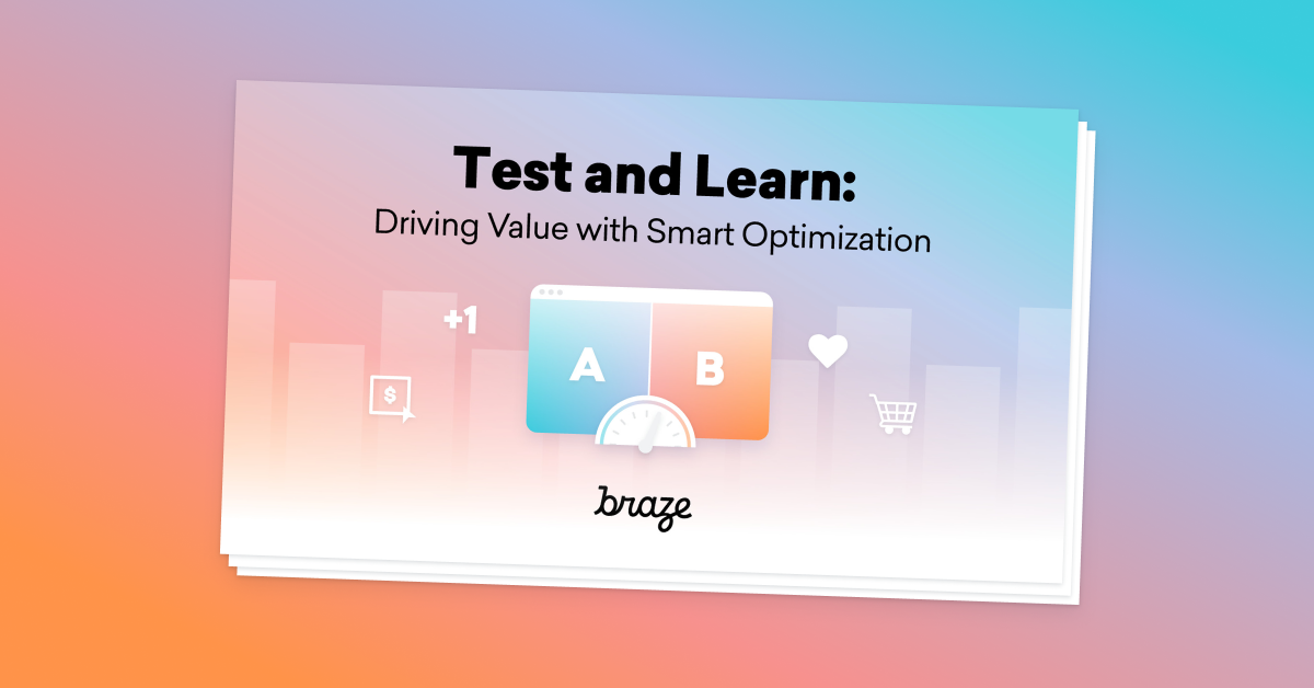 Test and Learn: Driving Value with Smart Optimization