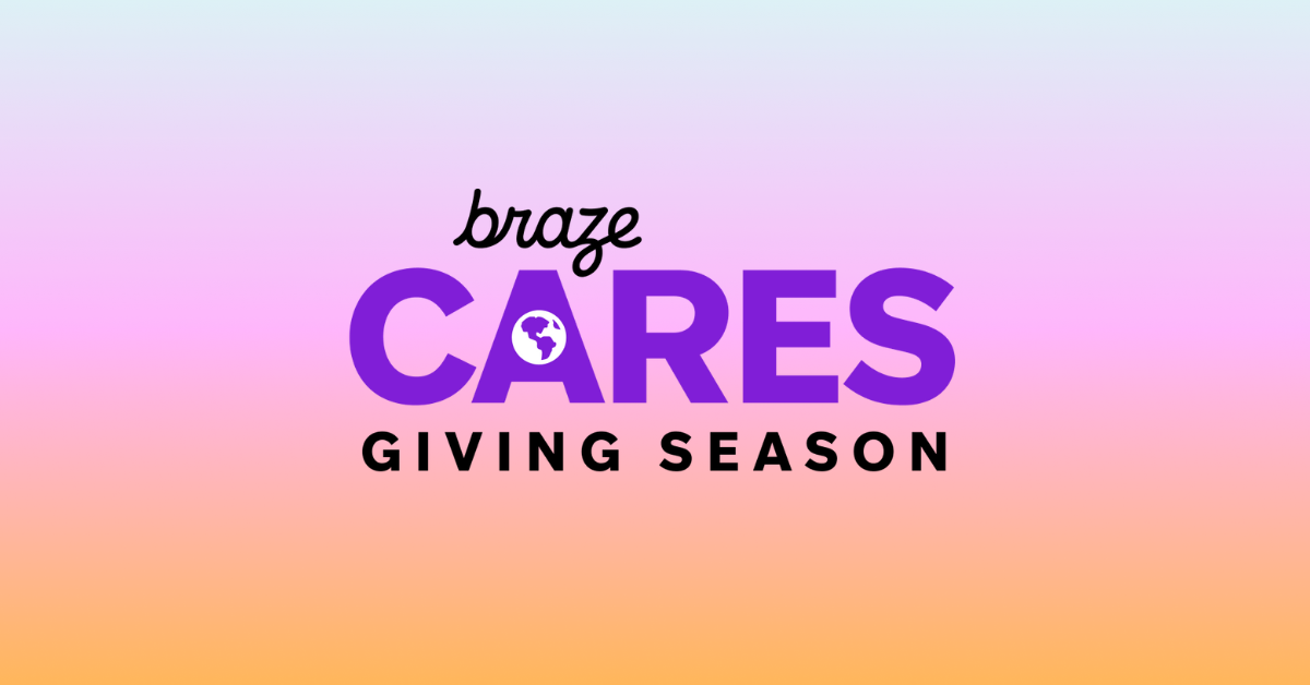 Braze Gives Back: A Season of Impact and Community