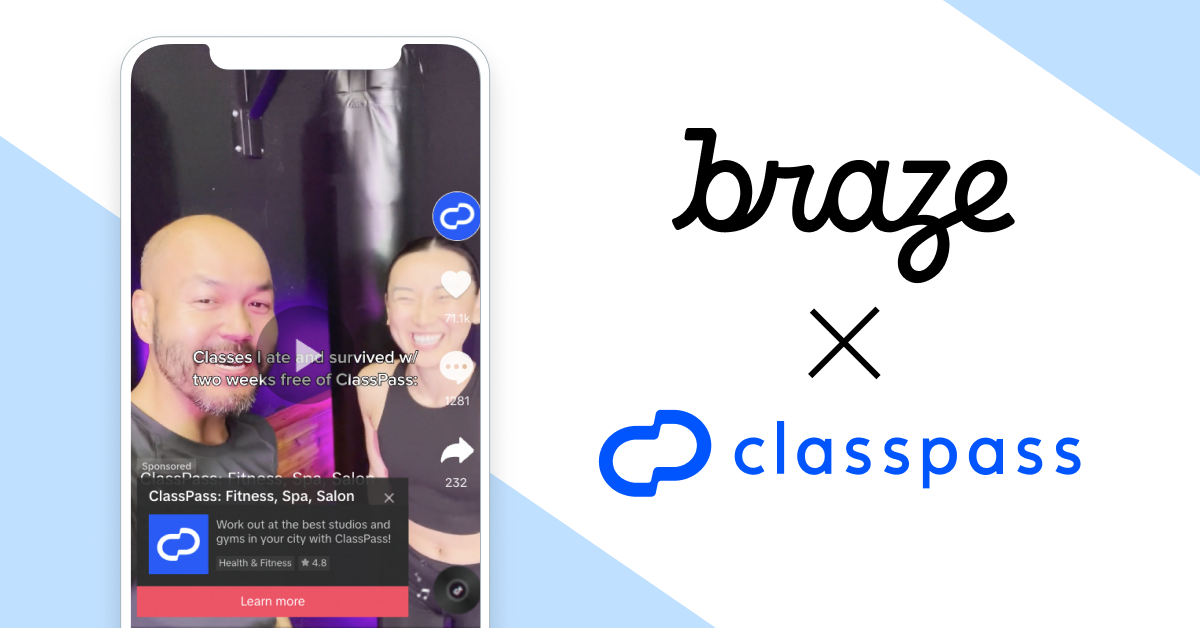 How ClassPass Uses Braze Audience Sync to Improve Paid Ad ROI and Save Time