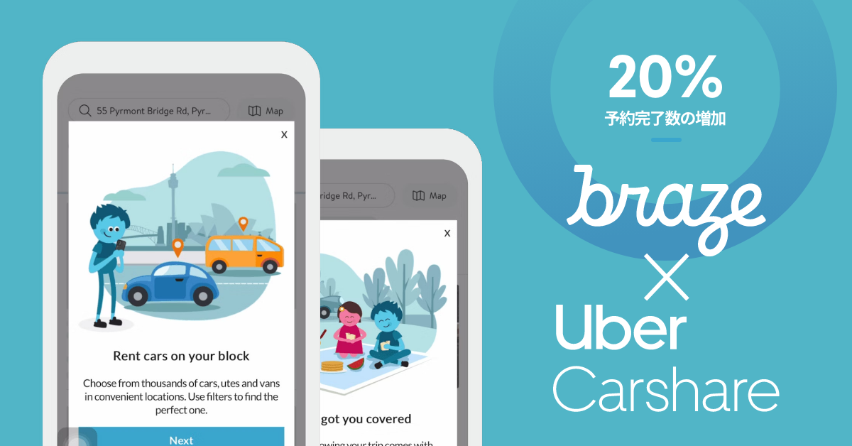 Uber Carshare（旅行およびホスピタリティ業界）がエンゲージメント強化でカート放棄を減少し予約完了数が20％増加| 導入事例 ...