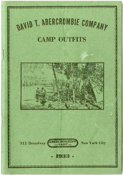 Abercrombie's Camp | Camp Outfits - 1933