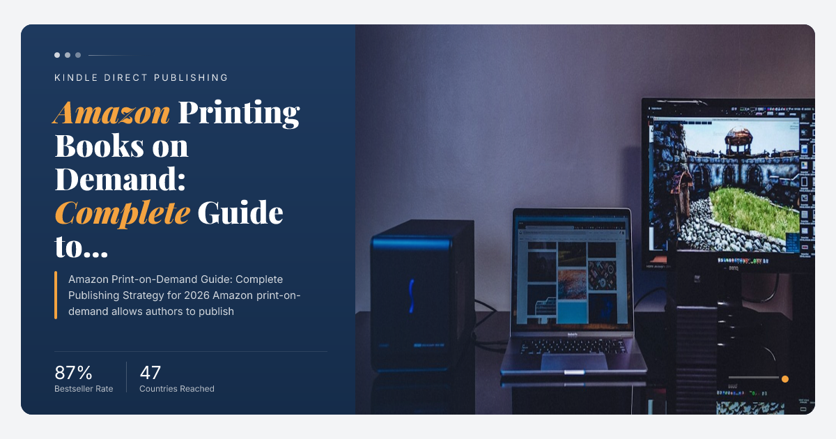 Amazon Printing Books on Demand: Complete Guide to