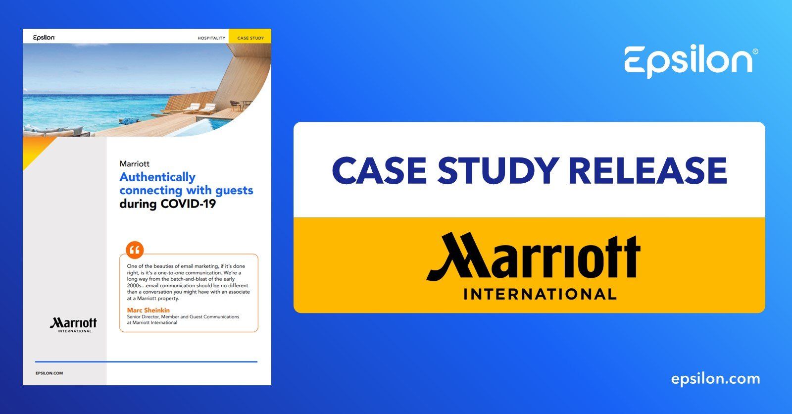 Epsilon | Case Study | Marriott International