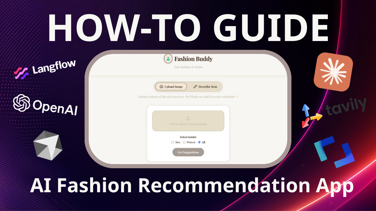 Building an AI-powered Fashion Recommendation App | Langflow | Low-code AI builder for agentic ...