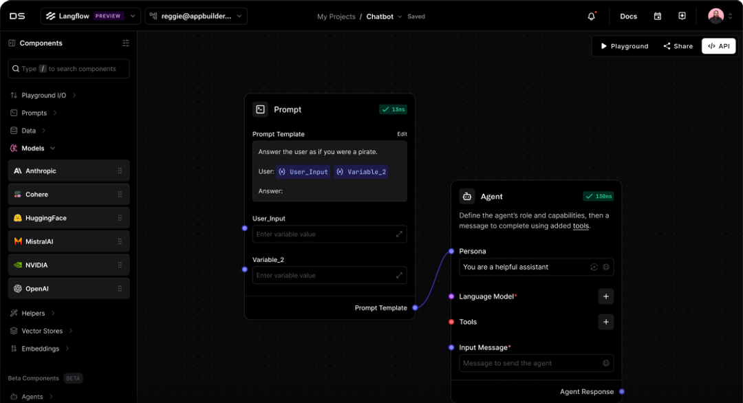 Langflow Visual Low Code Ai App Builder For Agents And Rag Datastax